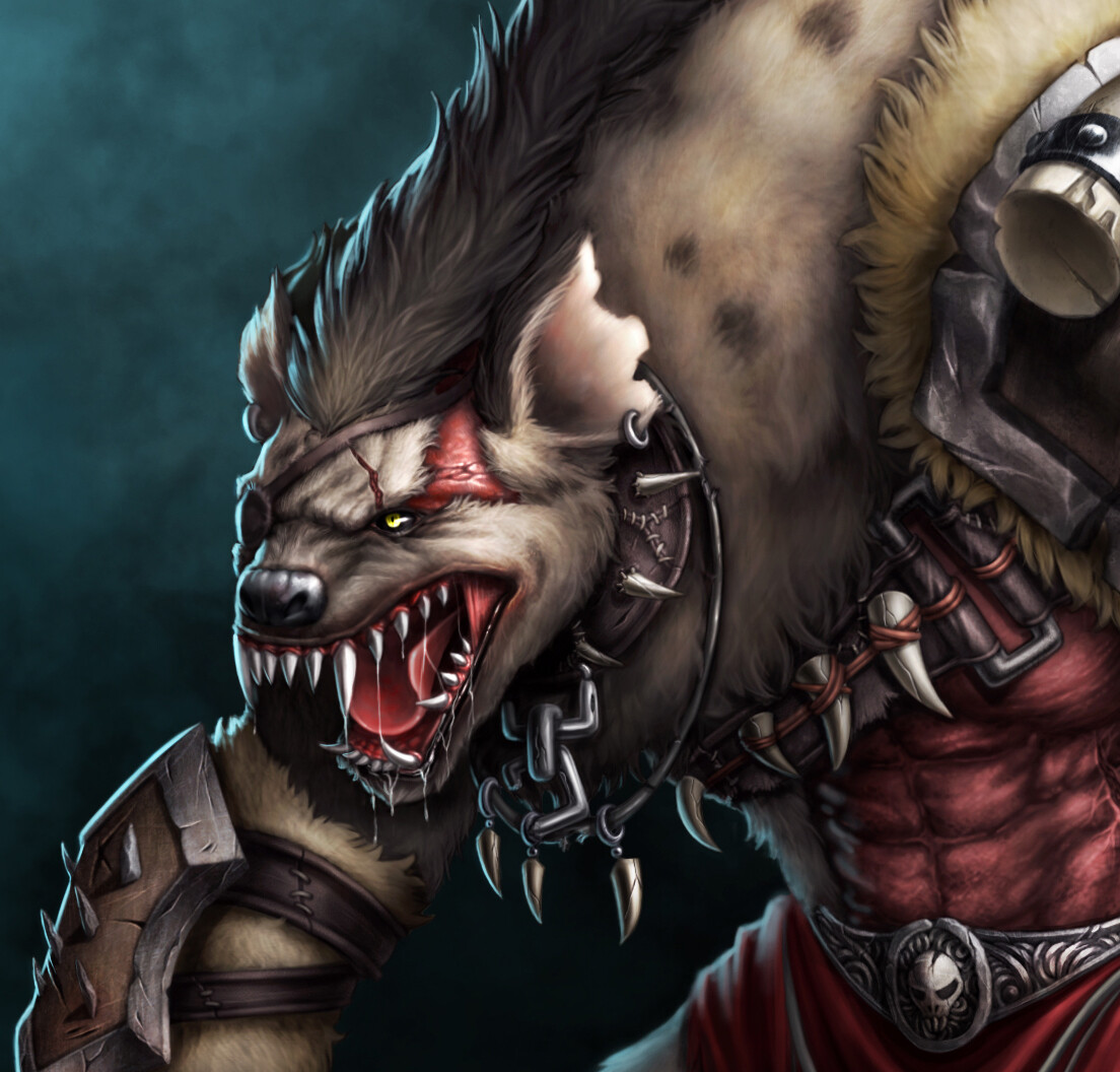 ArtStation - ( gnoll )