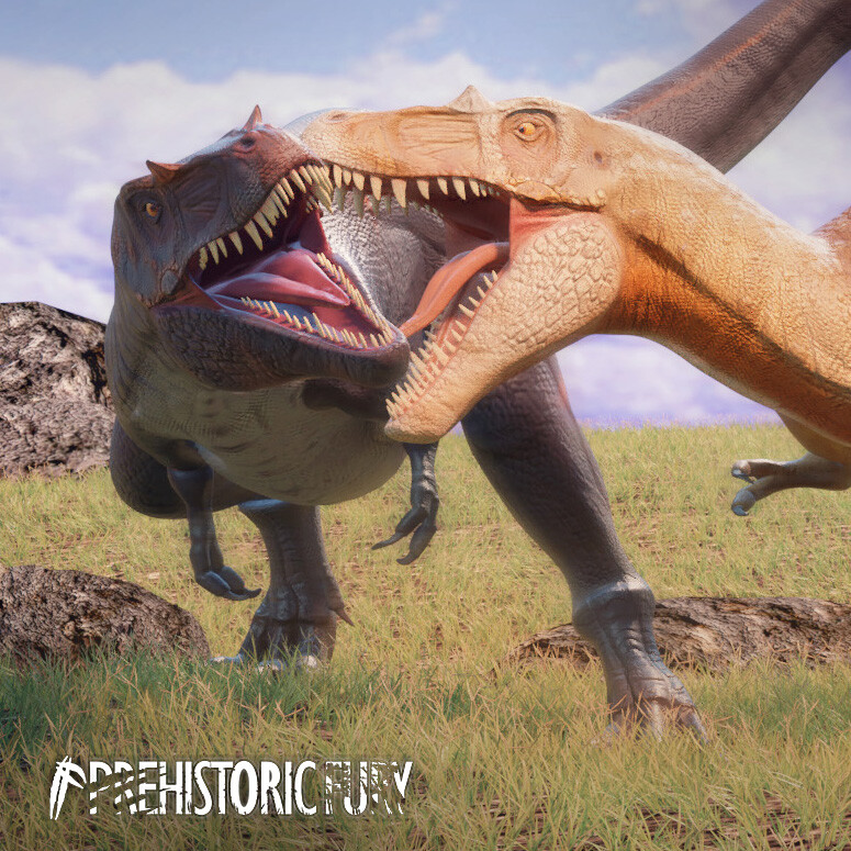 ArtStation - Gorgosaurus - Prehistoric Fury