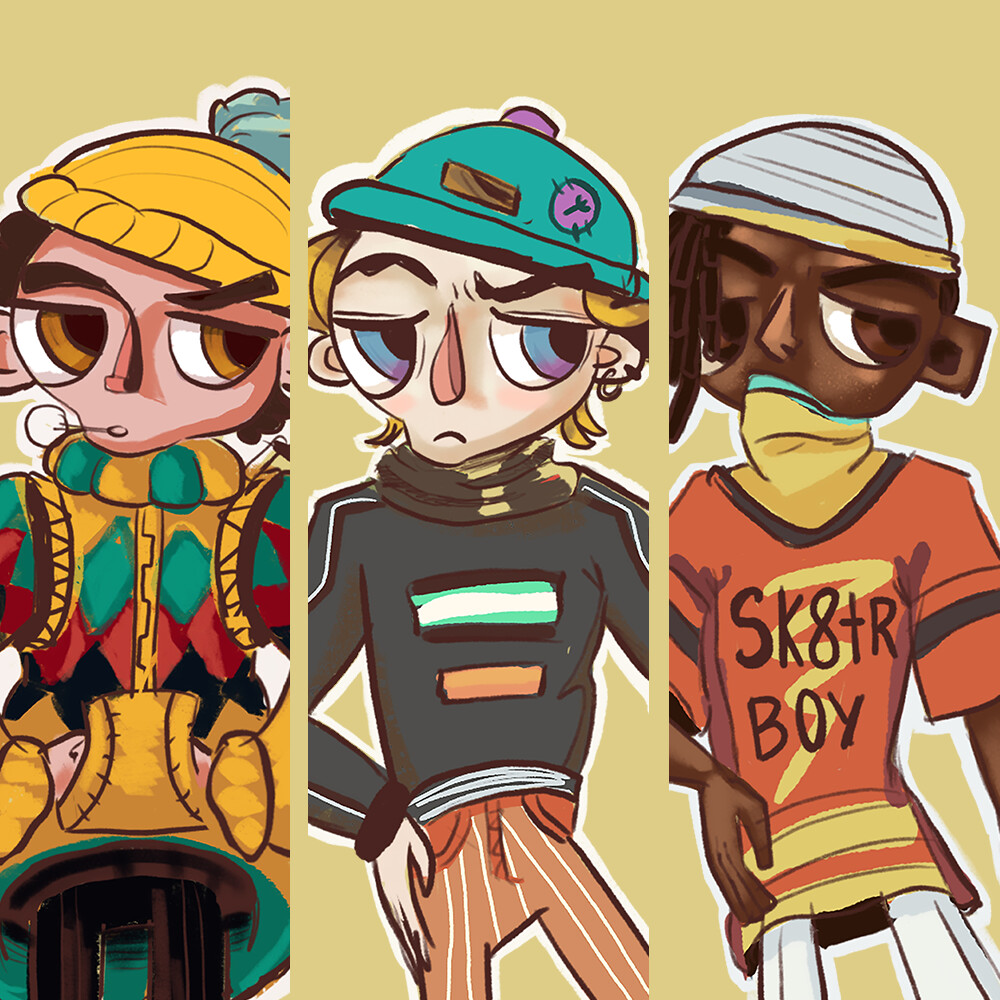 ArtStation - Sk8tr Boyz