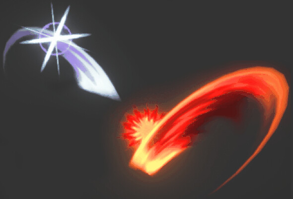 ArtStation - Neutral and FIre Slash Attacks