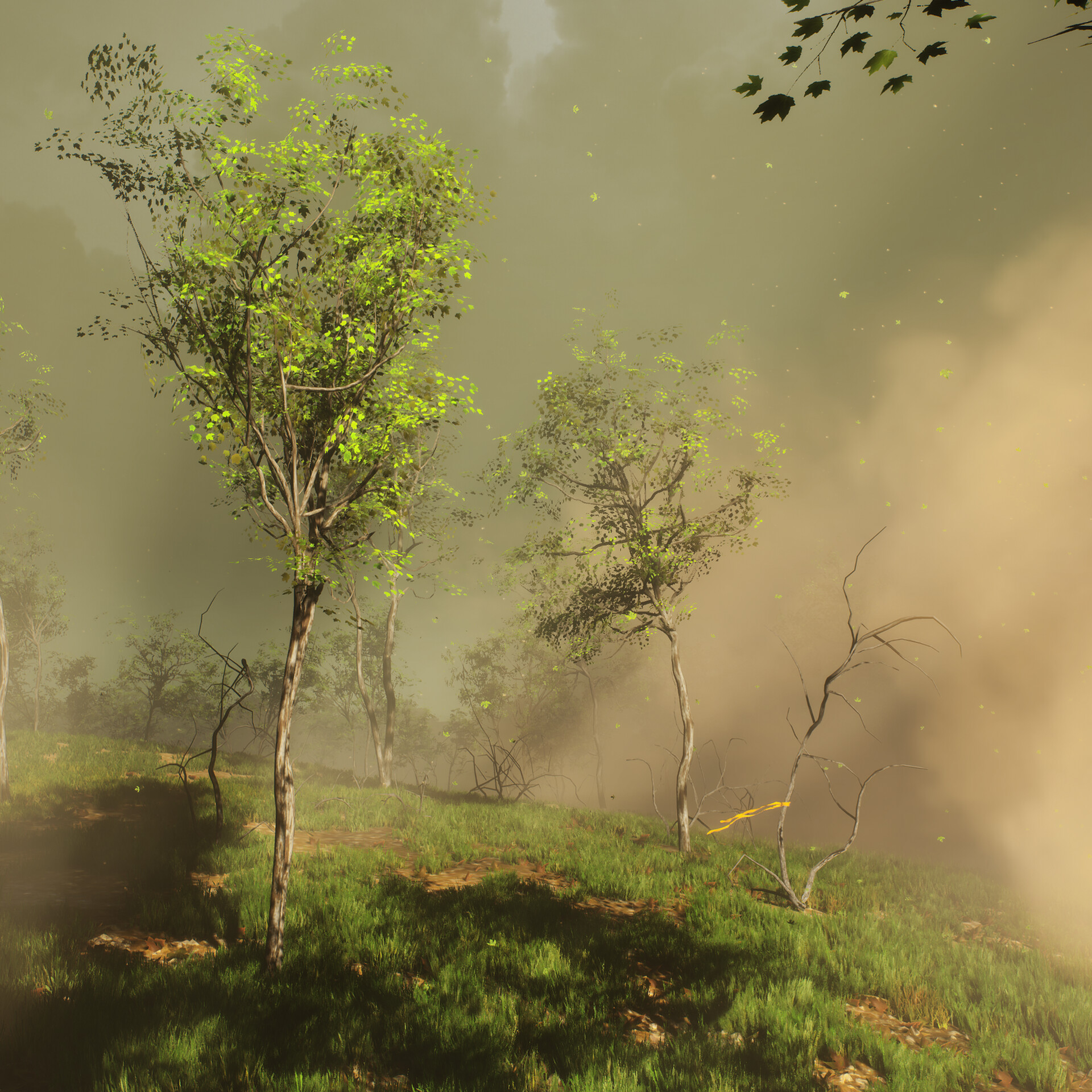 ArtStation - UE4 Sand and Dust Storm