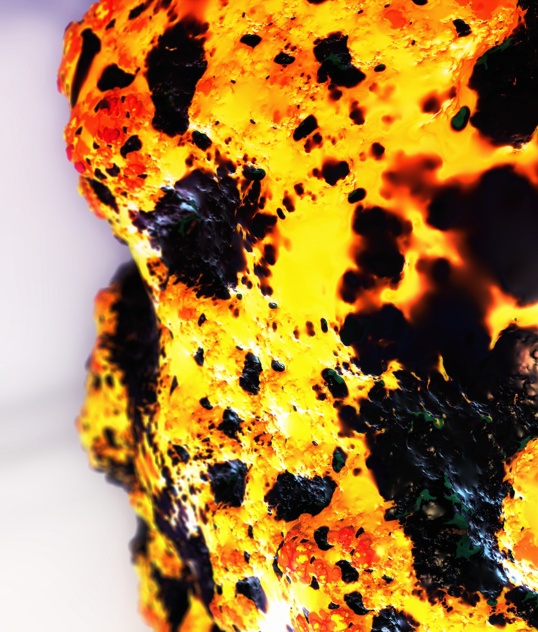 ArtStation - Lava Drop. Procedural