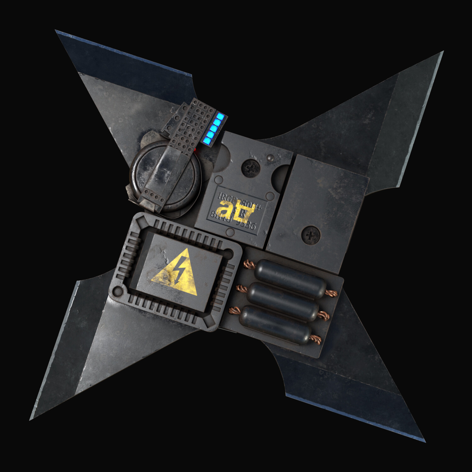 ArtStation - Kruger`s Throwing Star [Elysium Fan Art]