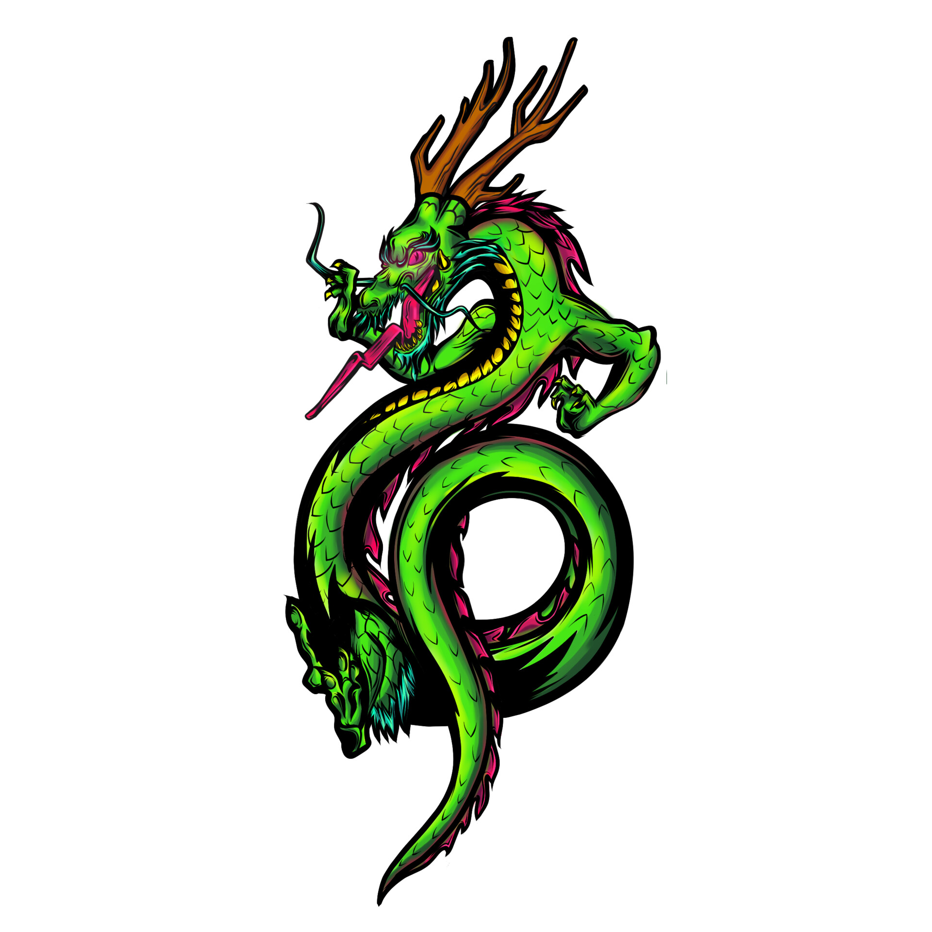 ArtStation - Asian Dragon