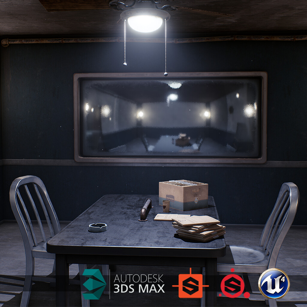 ArtStation - Interrogation - Personal Project