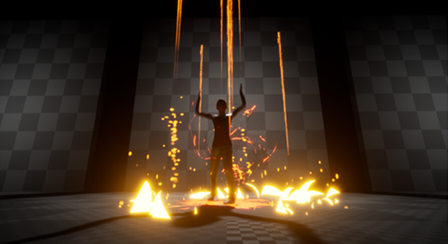 ArtStation - Fire Energy VFX