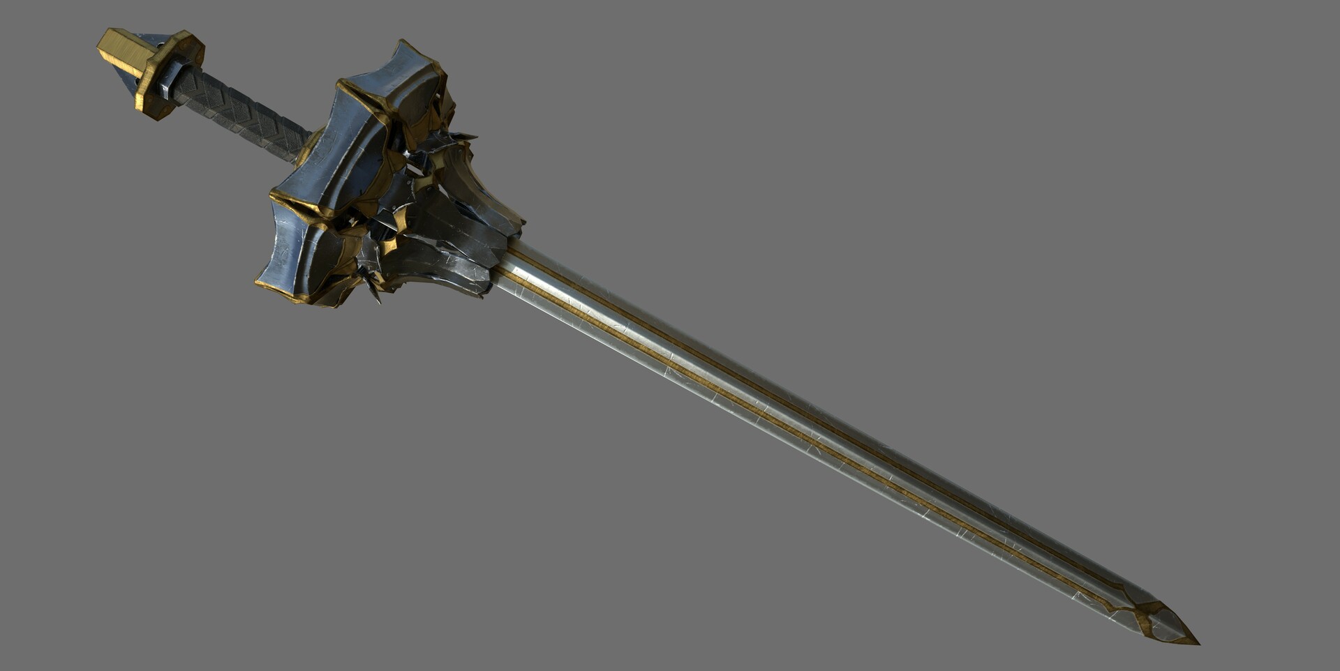 ArtStation - The Circular Steel Sword for King Arthur