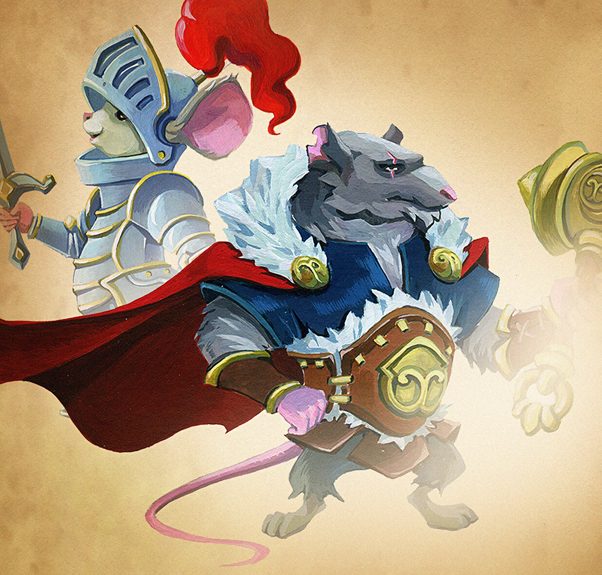 ArtStation - my heroic mice