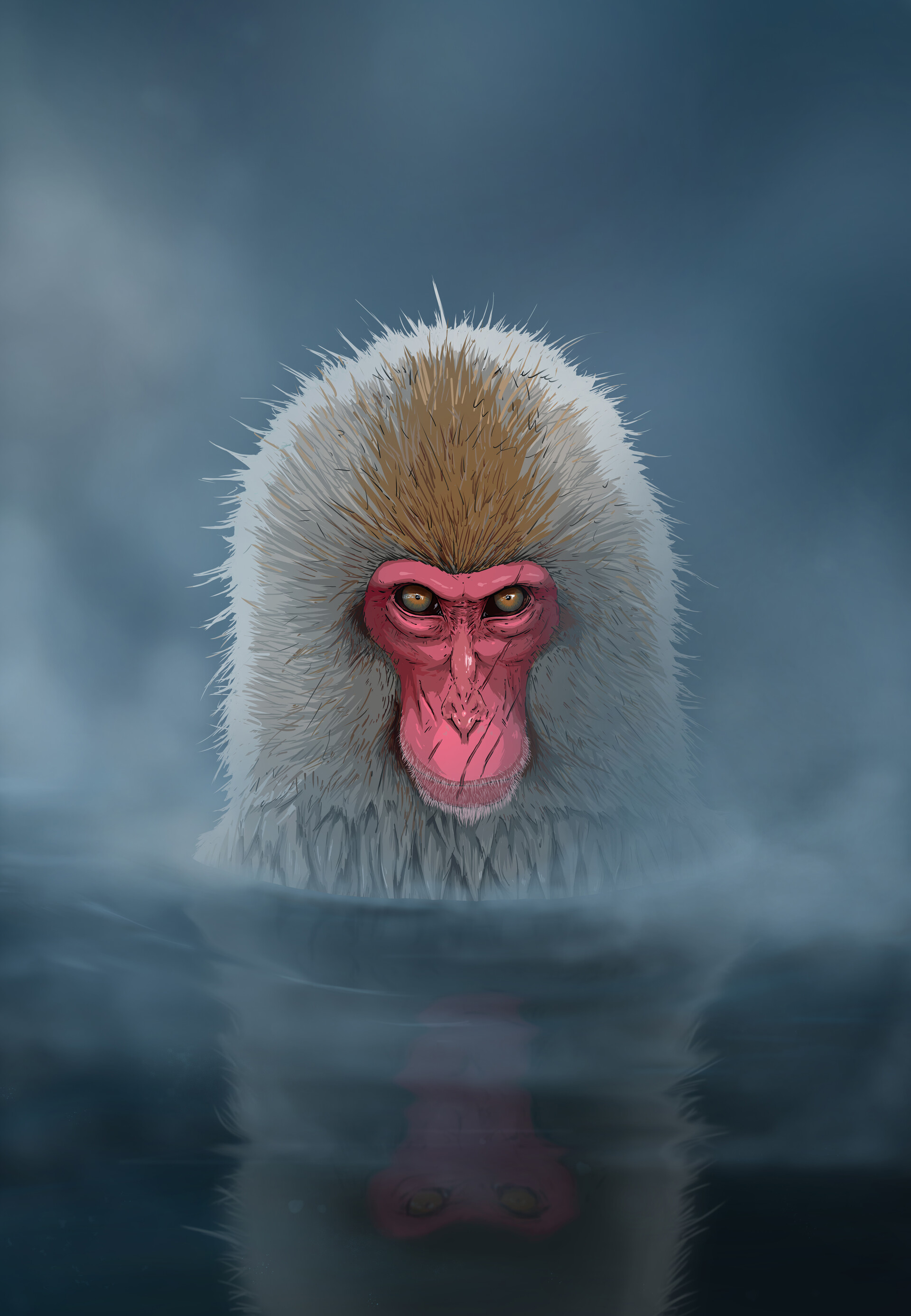 ArtStation - snow monkey