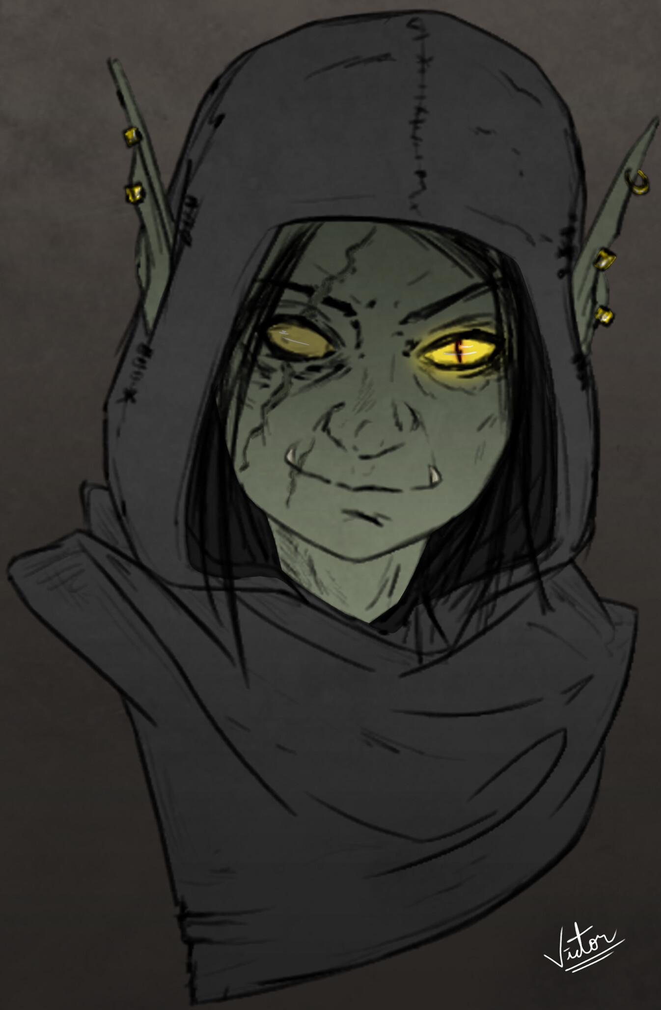 ArtStation - Skree, o herdeiro de Trhuun