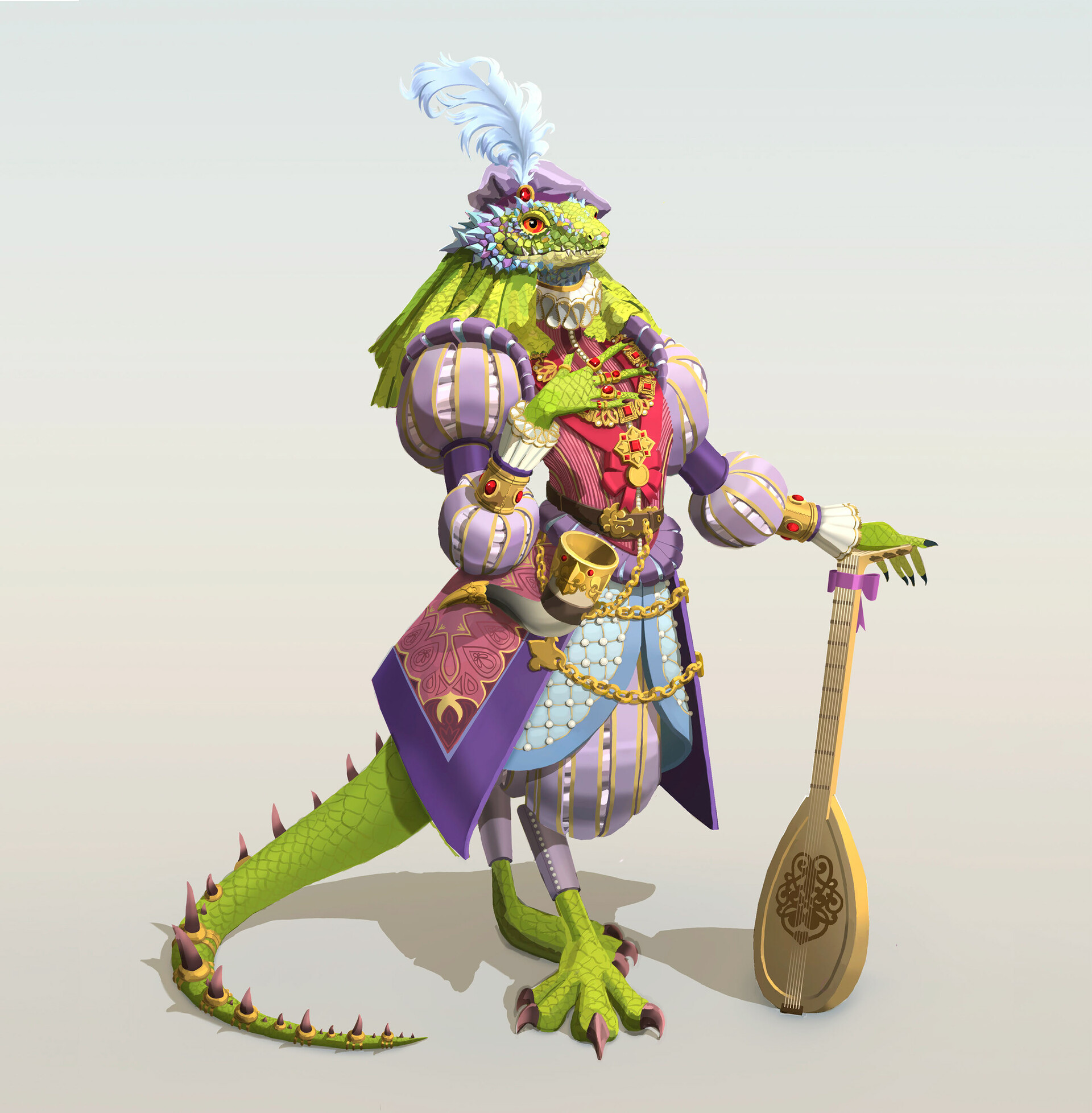 ArtStation - Bard The Lizard