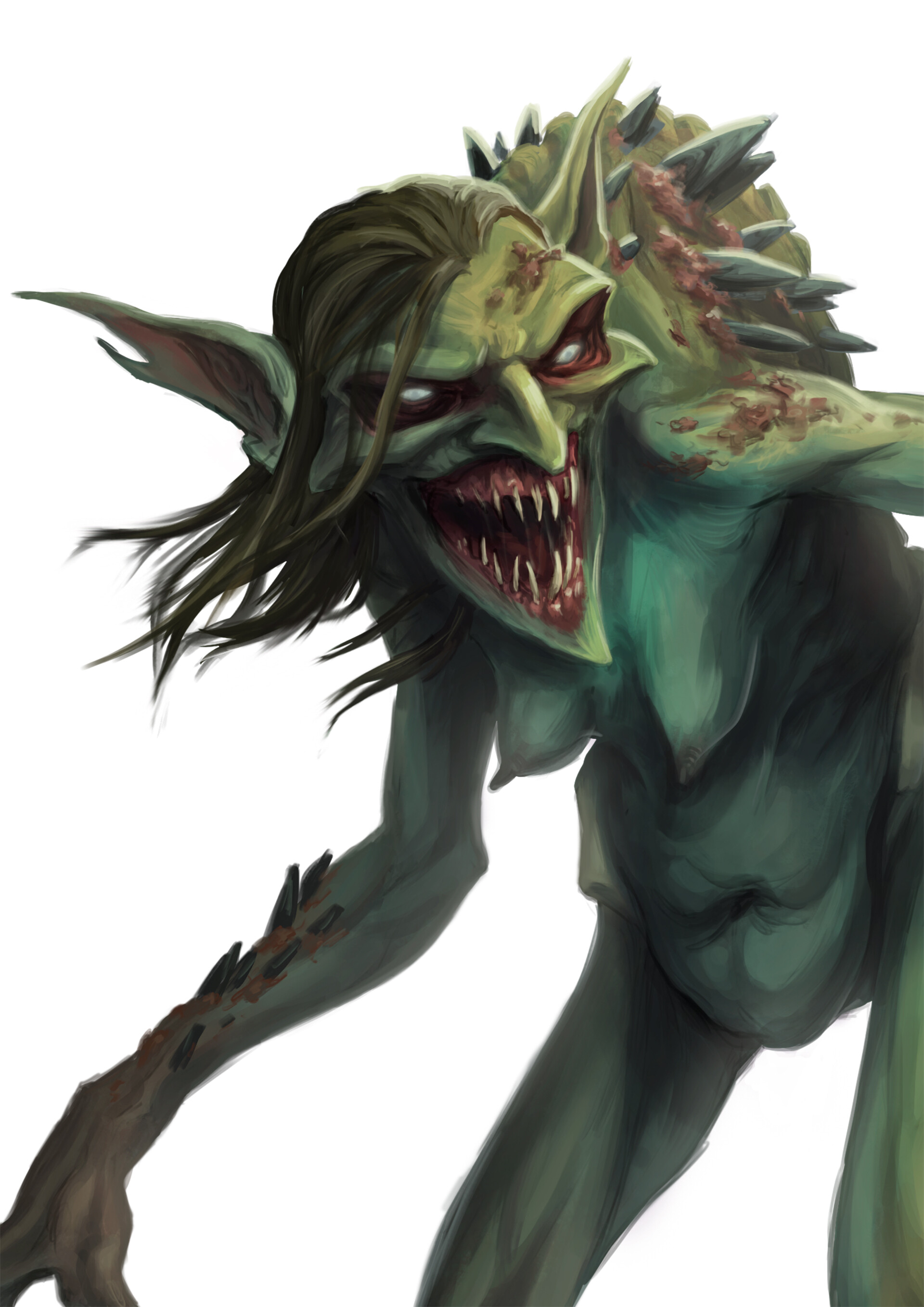 ArtStation - Swamp witch