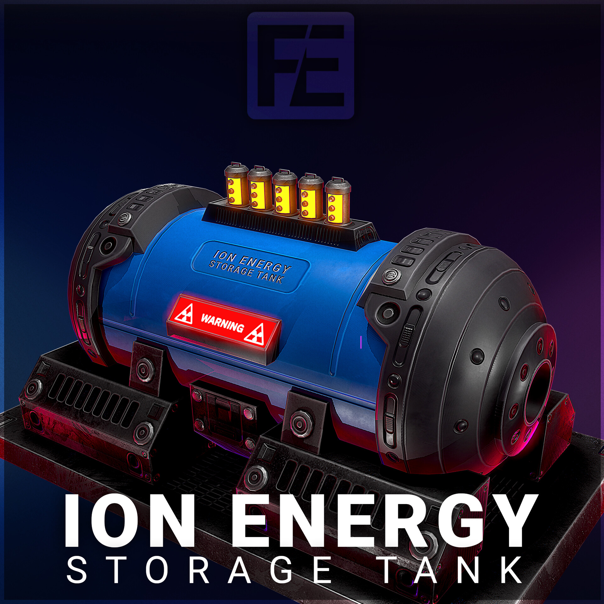 ArtStation - Ion Energy Storage Tank