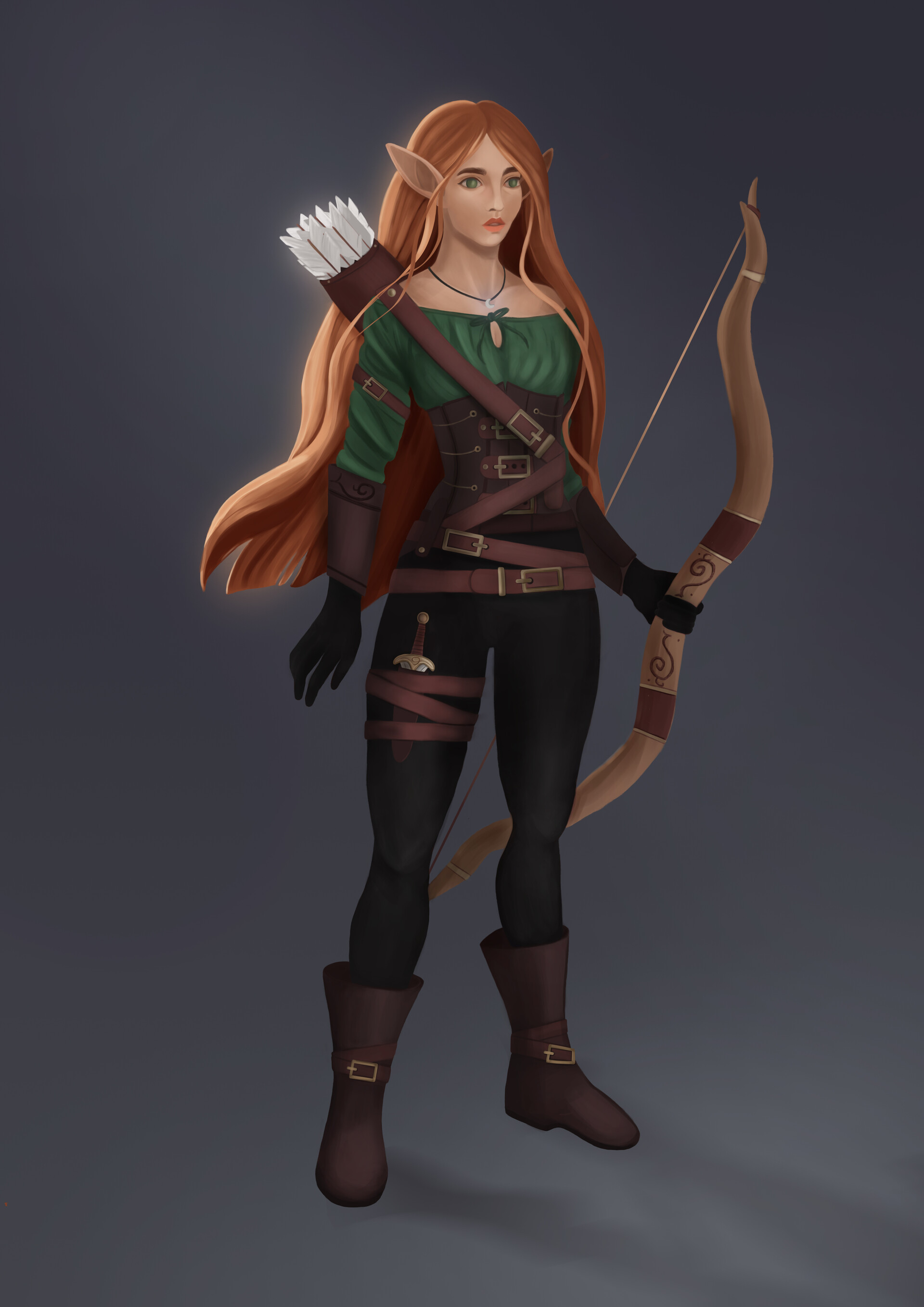 ArtStation - Forest Elf