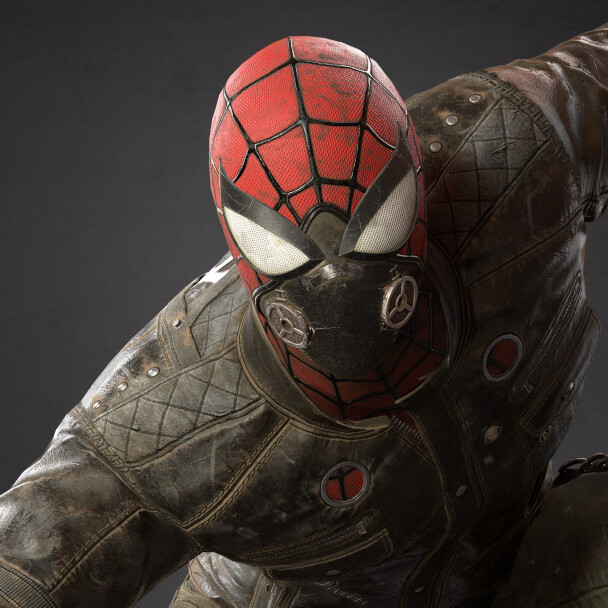 ArtStation - Post-Apocalyptic Spider-man