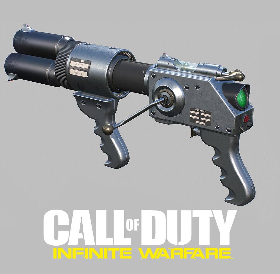 ArtStation - Call of Duty Infinite Warfare: Zombie's DLC Radiation Gun