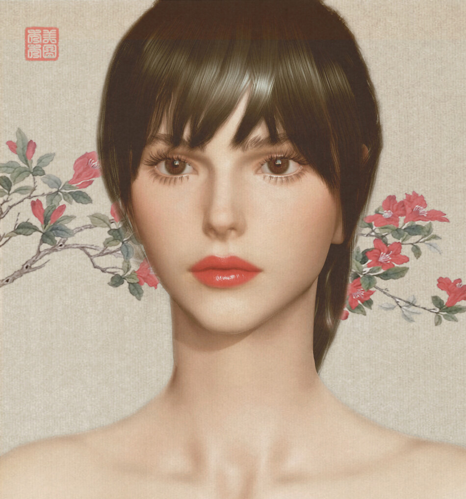 ArtStation - Female Face (Real Time Character WIP)