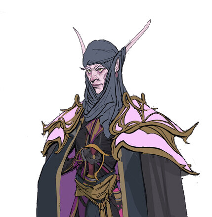 ArtStation - Dark Elven General