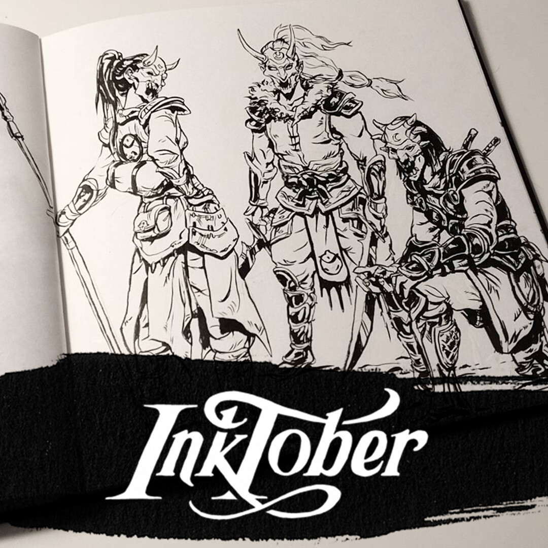 ArtStation - Inktober 2017: Week 4