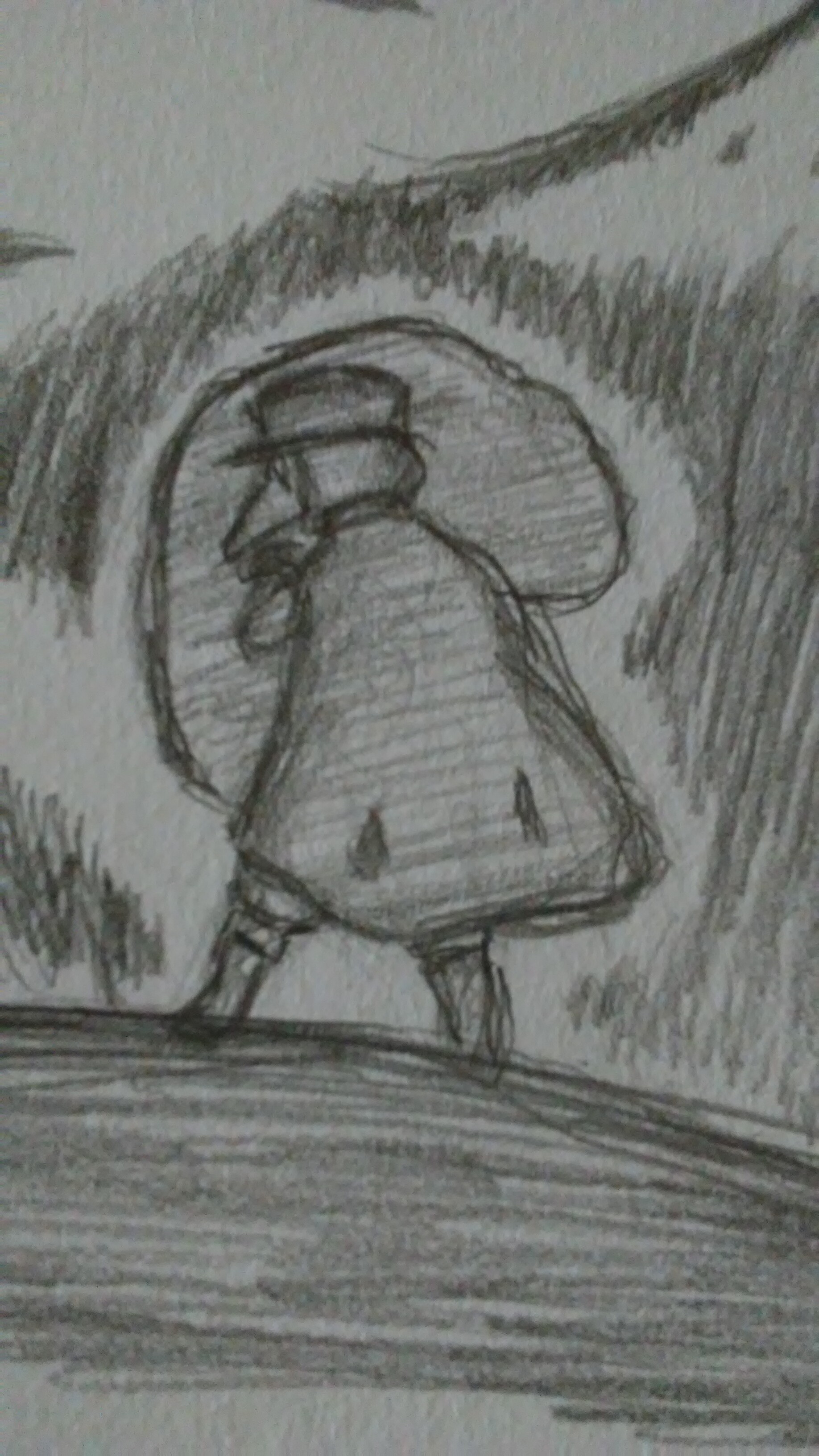 ArtStation - Mountain sketch