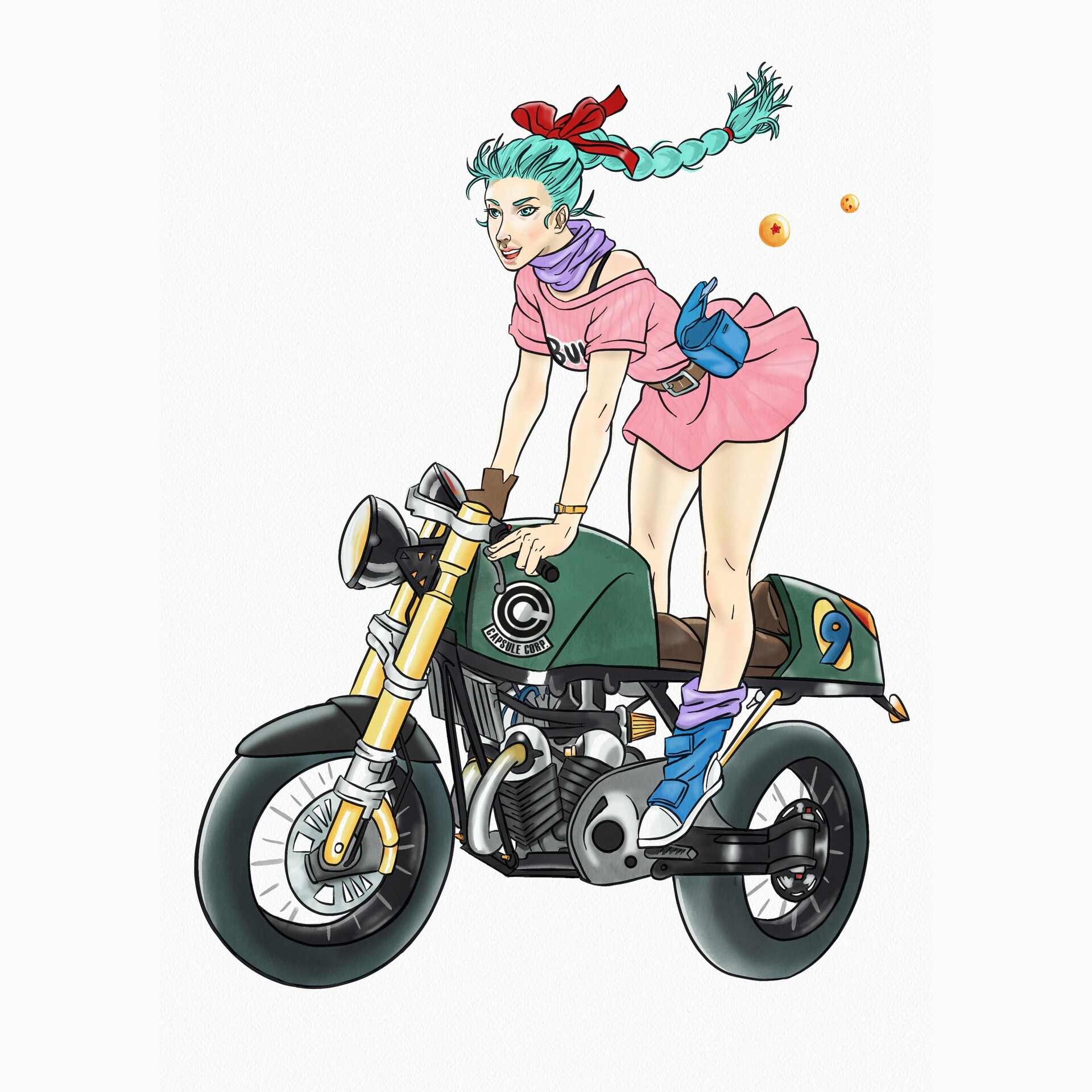 ArtStation - Bulma fan art