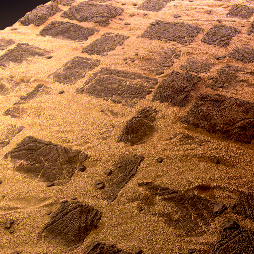 ArtStation - Desert Tomb Floor