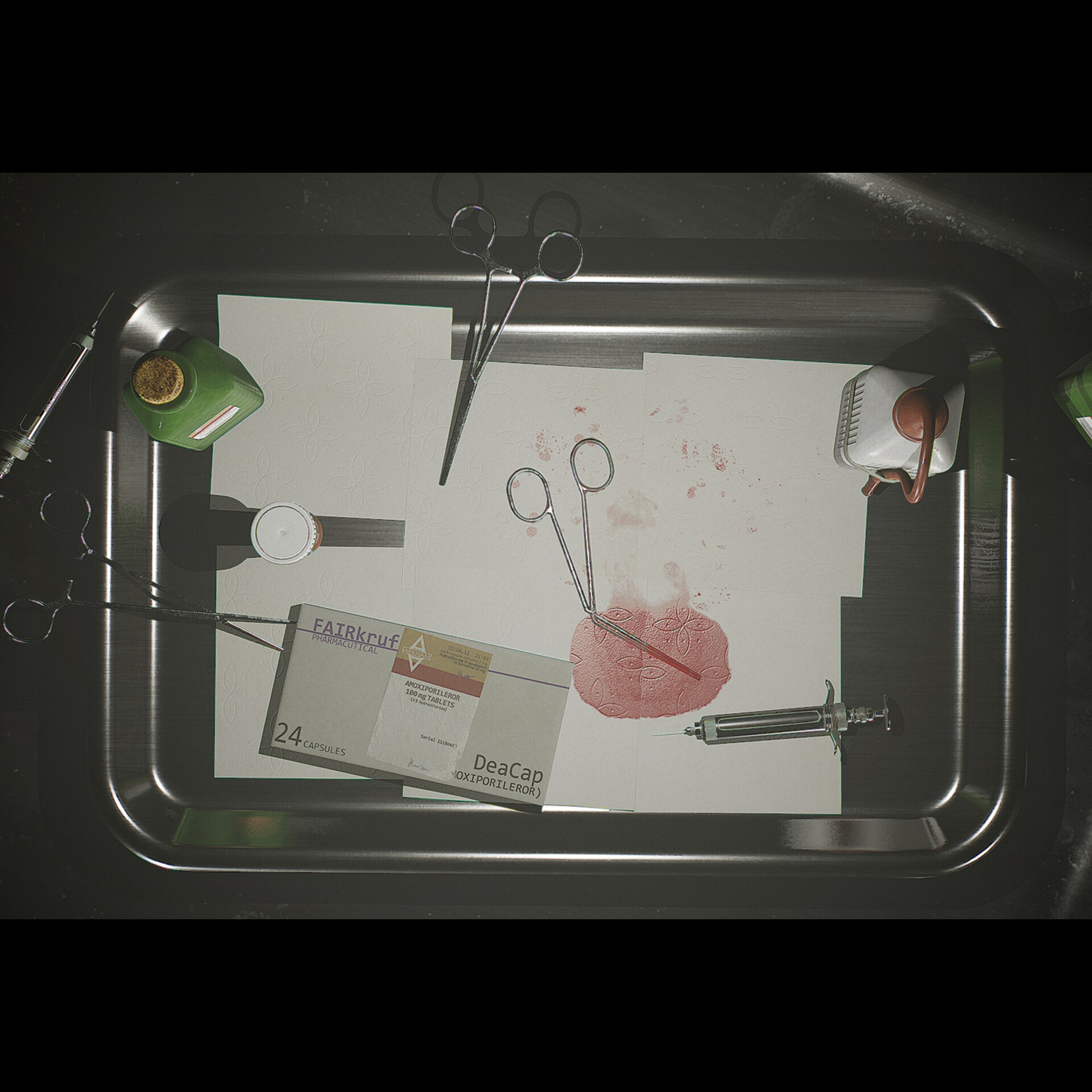ArtStation - Medical Equipment - Batman Arkham Asylum Fan art