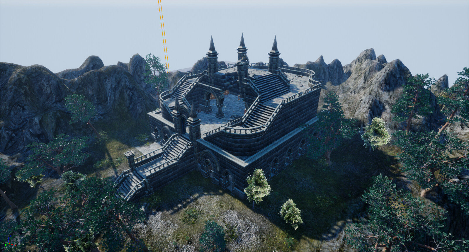 ArtStation - Island Ruins Level Design - Unreal Engine