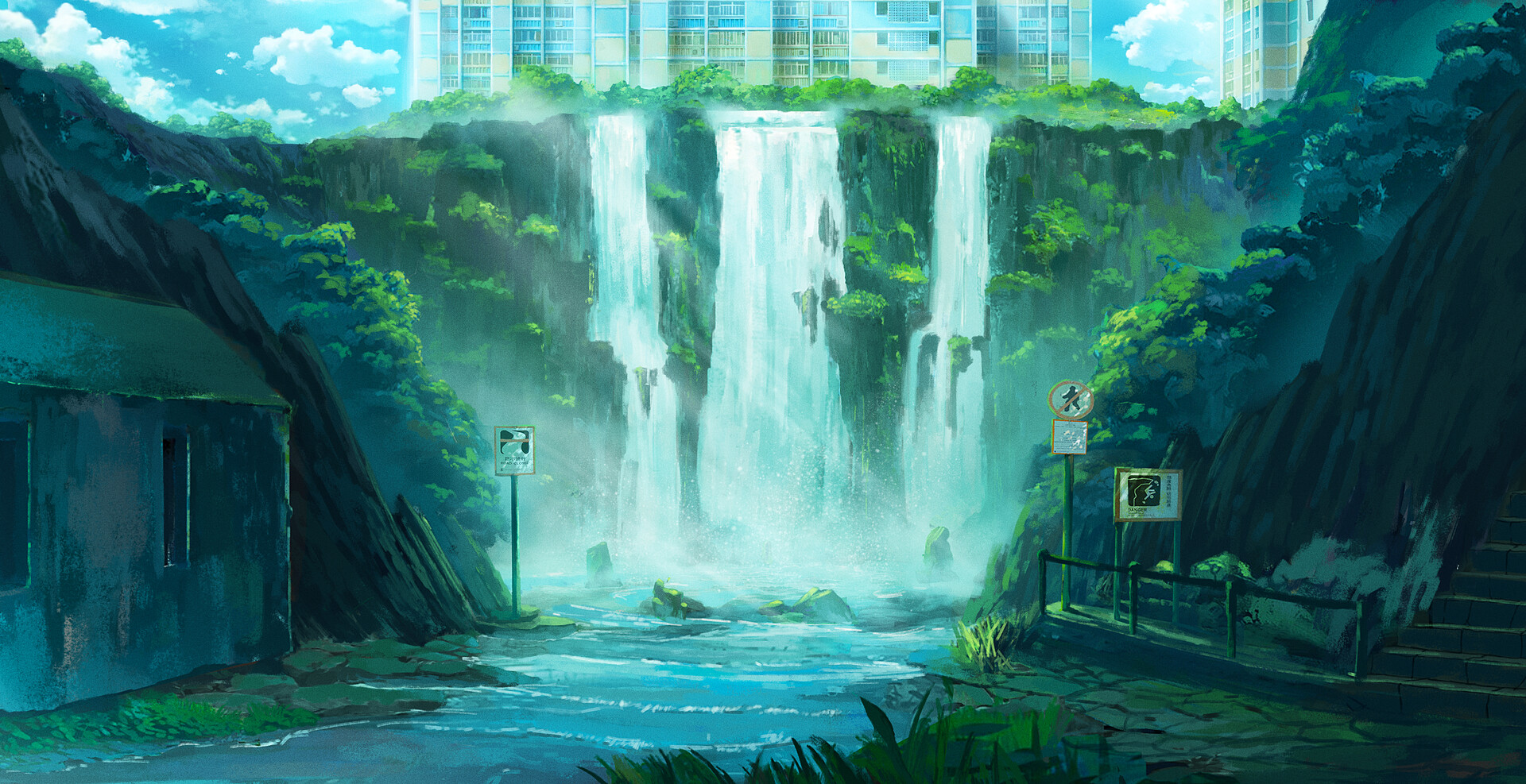 ArtStation - Waterfall