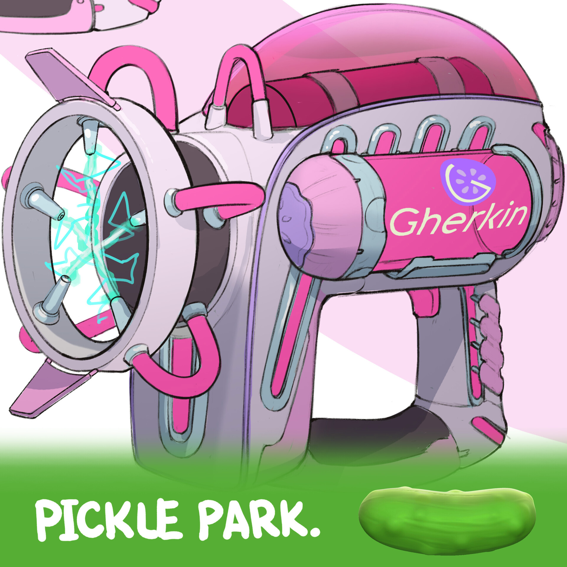 ArtStation - Tess' Pickle Launcher