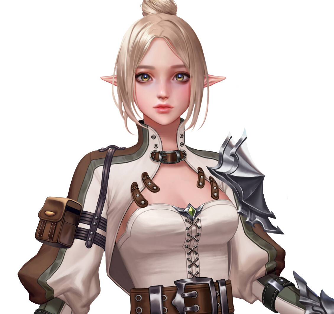 ArtStation - elf Knight