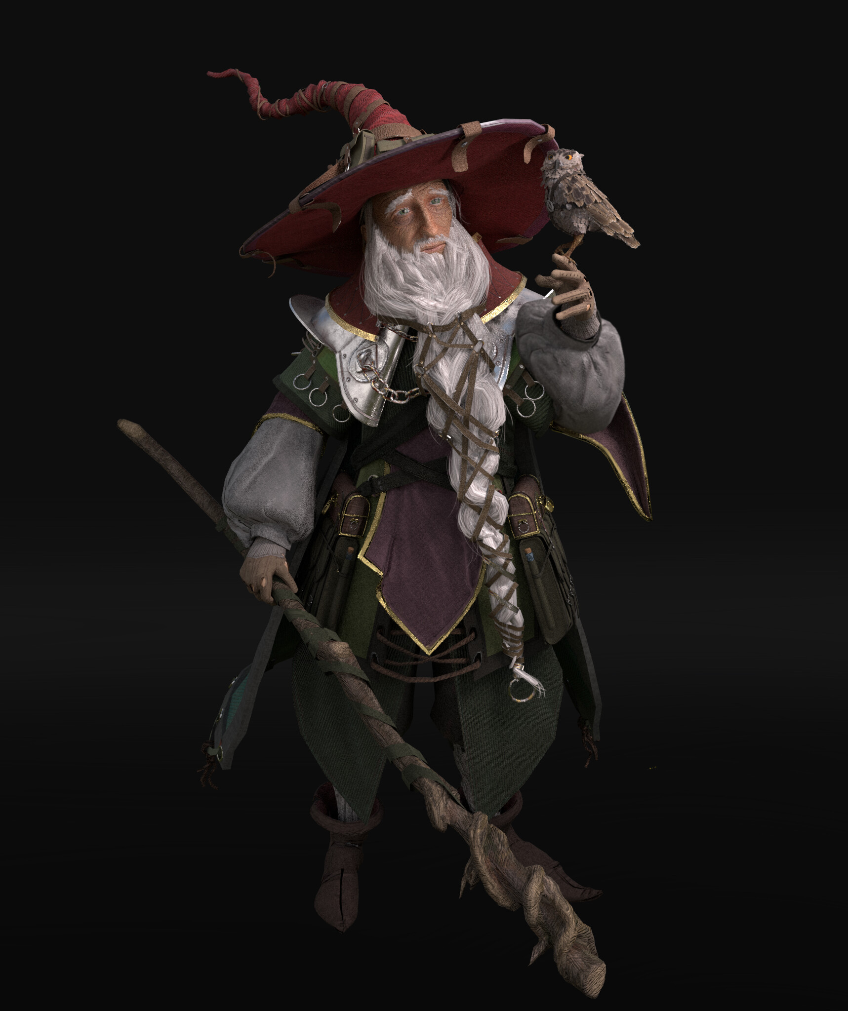 ArtStation - Merlin (The Legend of King Arthur)