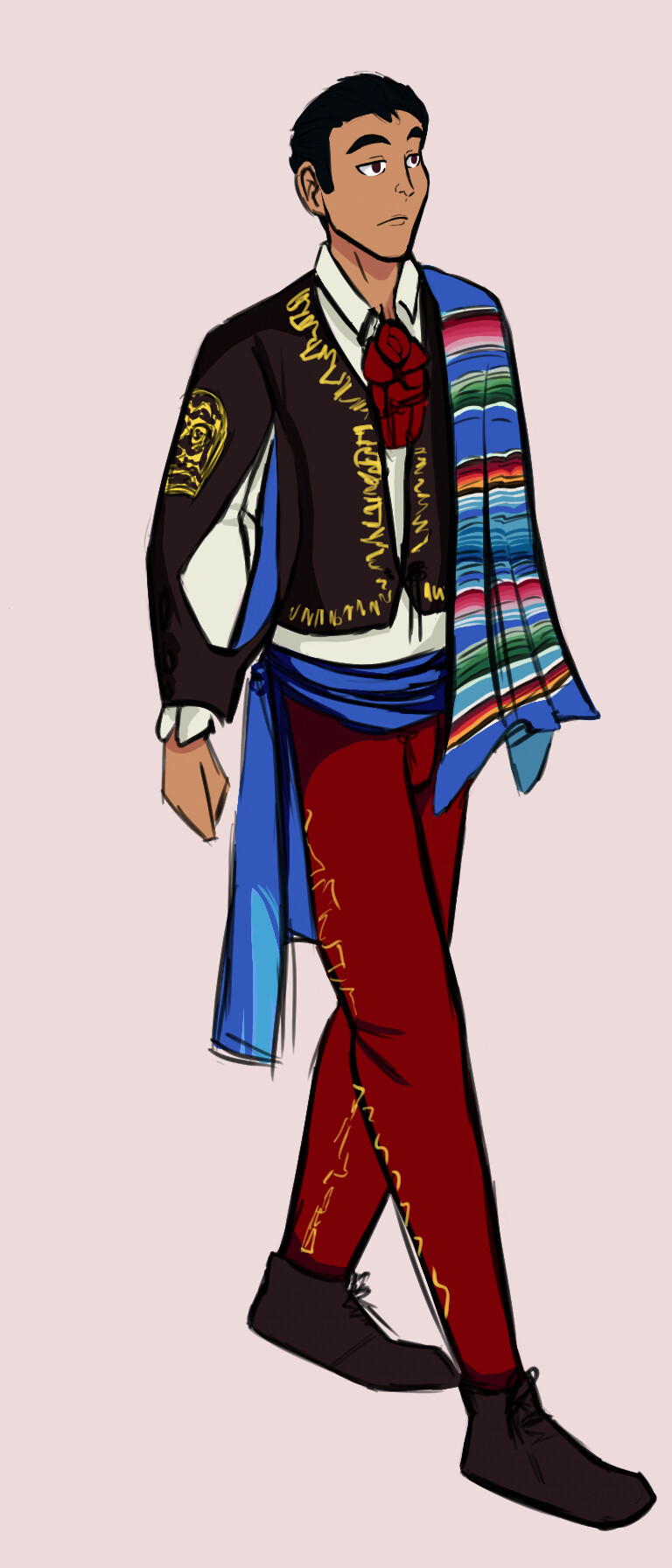ArtStation - Mexican and Italian Traditional Clothing Concept