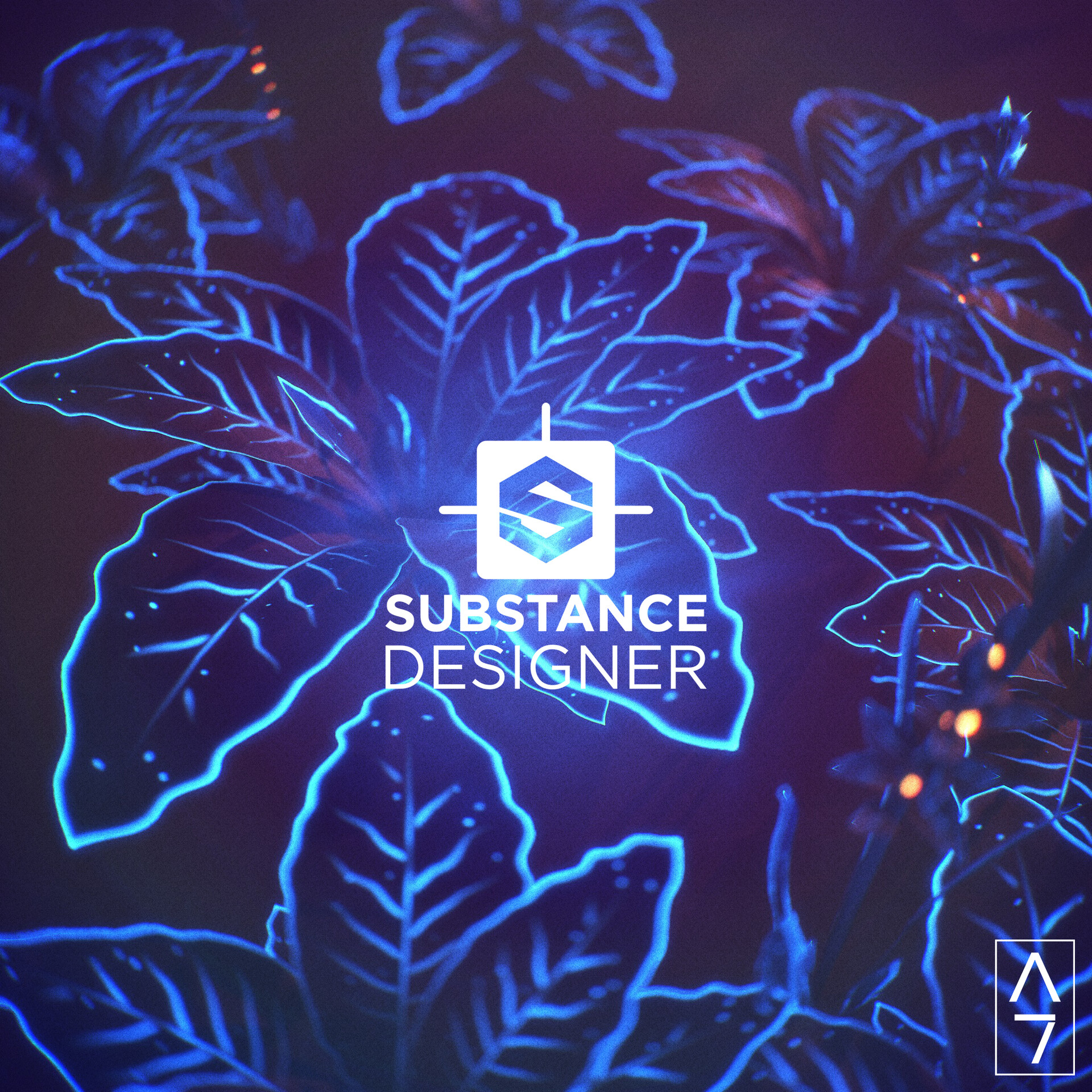 ArtStation - Alien Plant - 100% Substance Designer