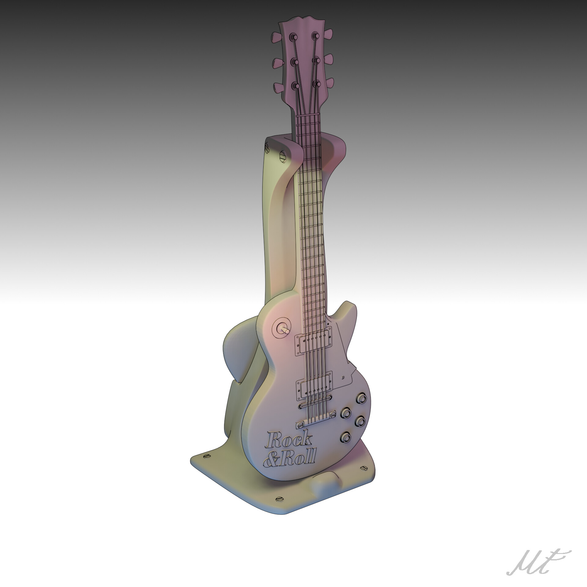 ArtStation - Rock Guitar