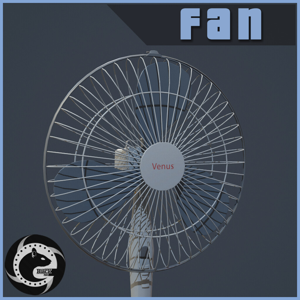ArtStation - Standing Fan