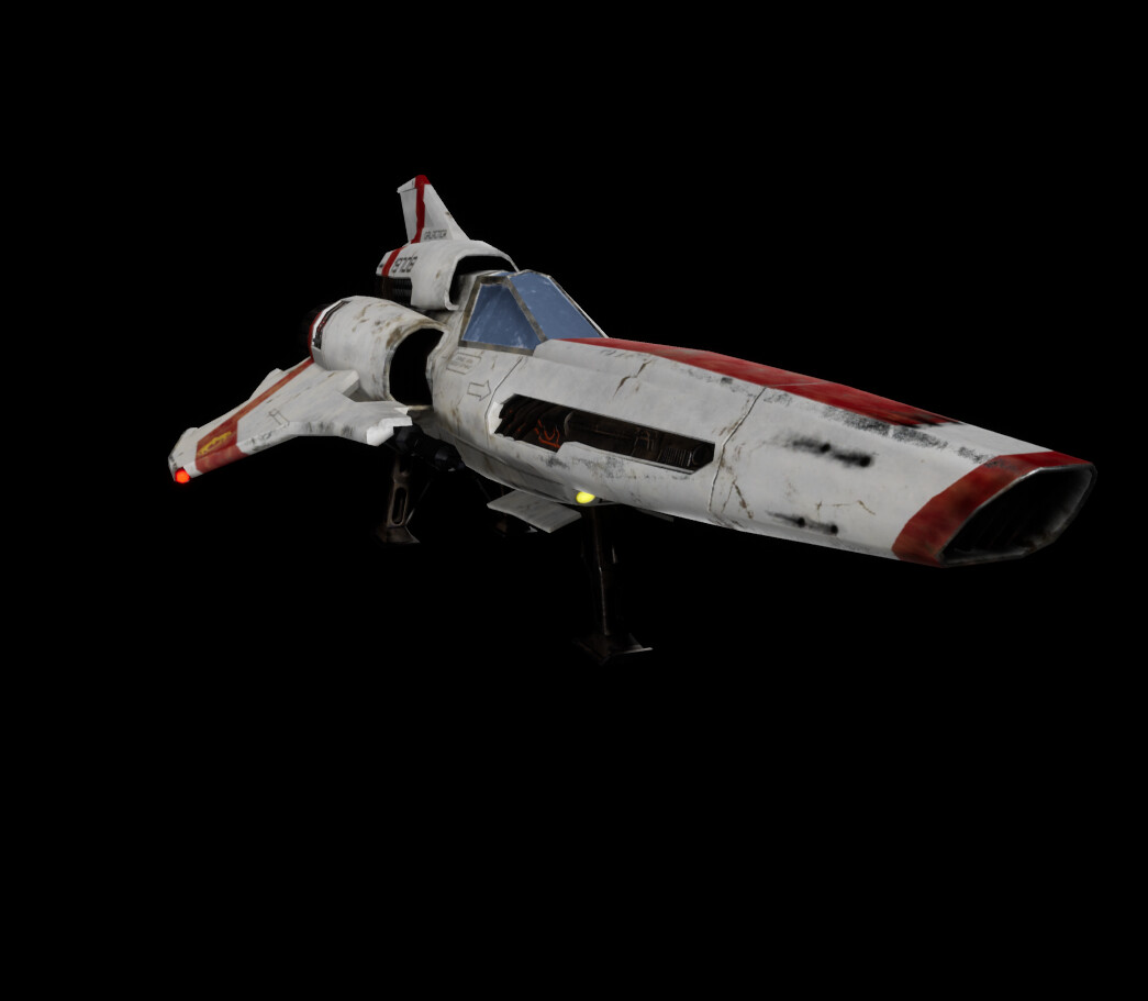 ArtStation - Colonial Viper Mk2