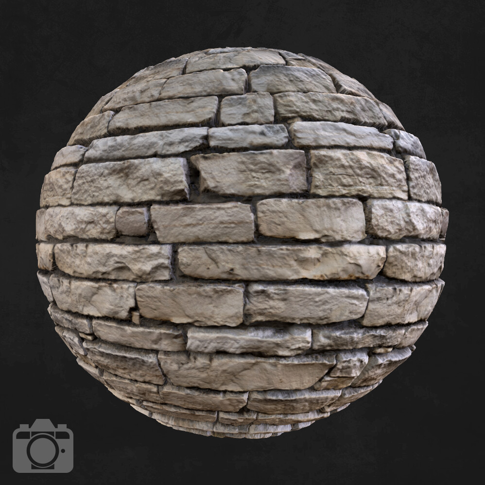 ArtStation - Retaining Wall - Photogrammetry based Environment Texture