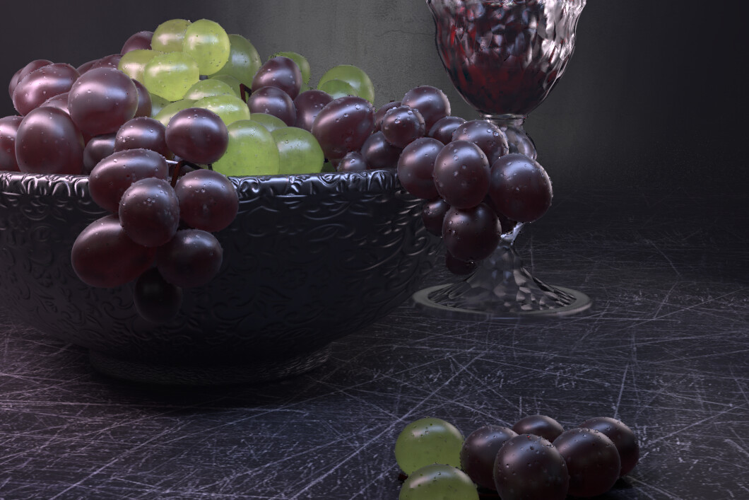ArtStation - Realistic Grapes