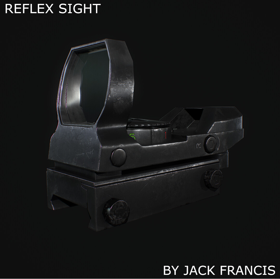 ArtStation - Reflex Sight