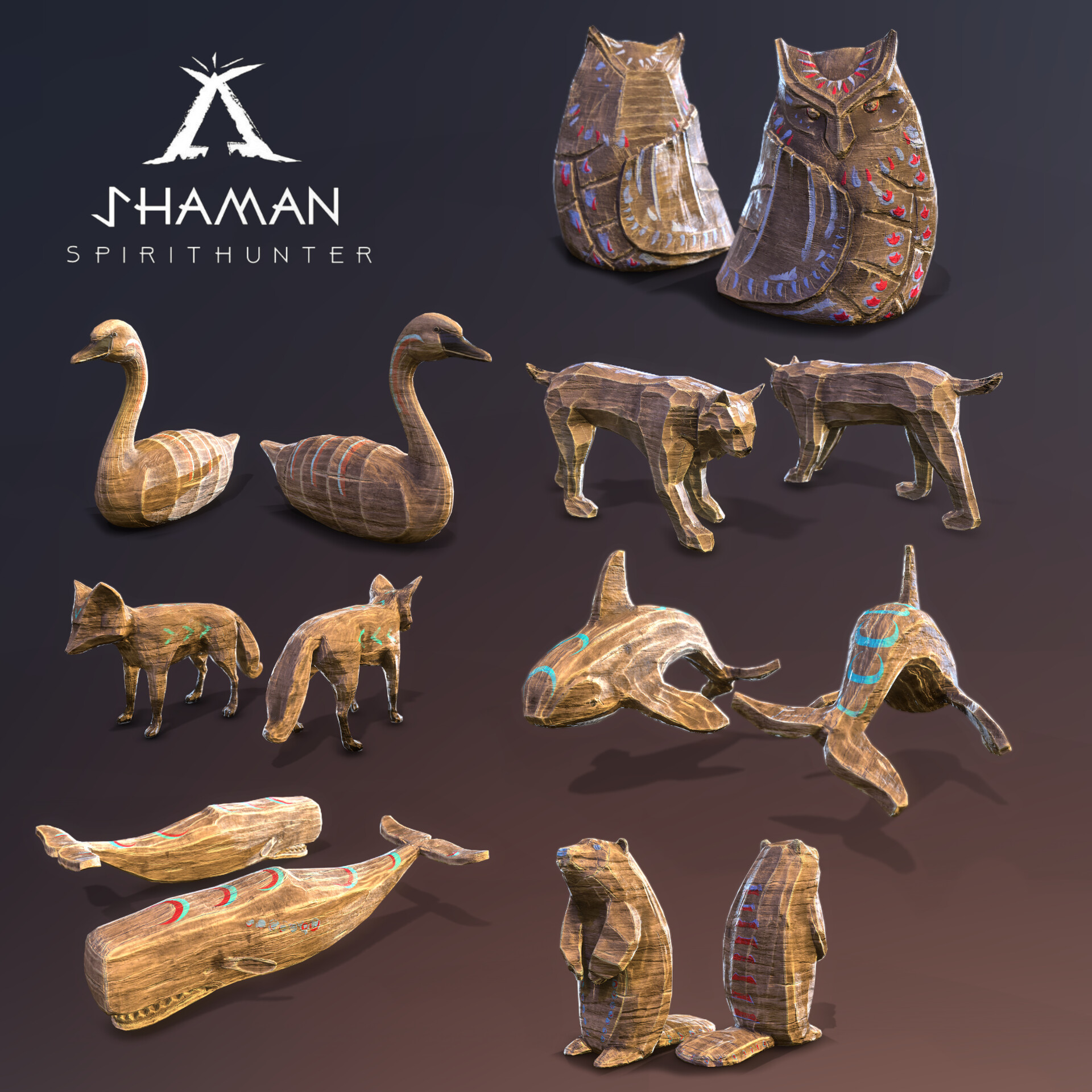 ArtStation - Collectable Carved Relics