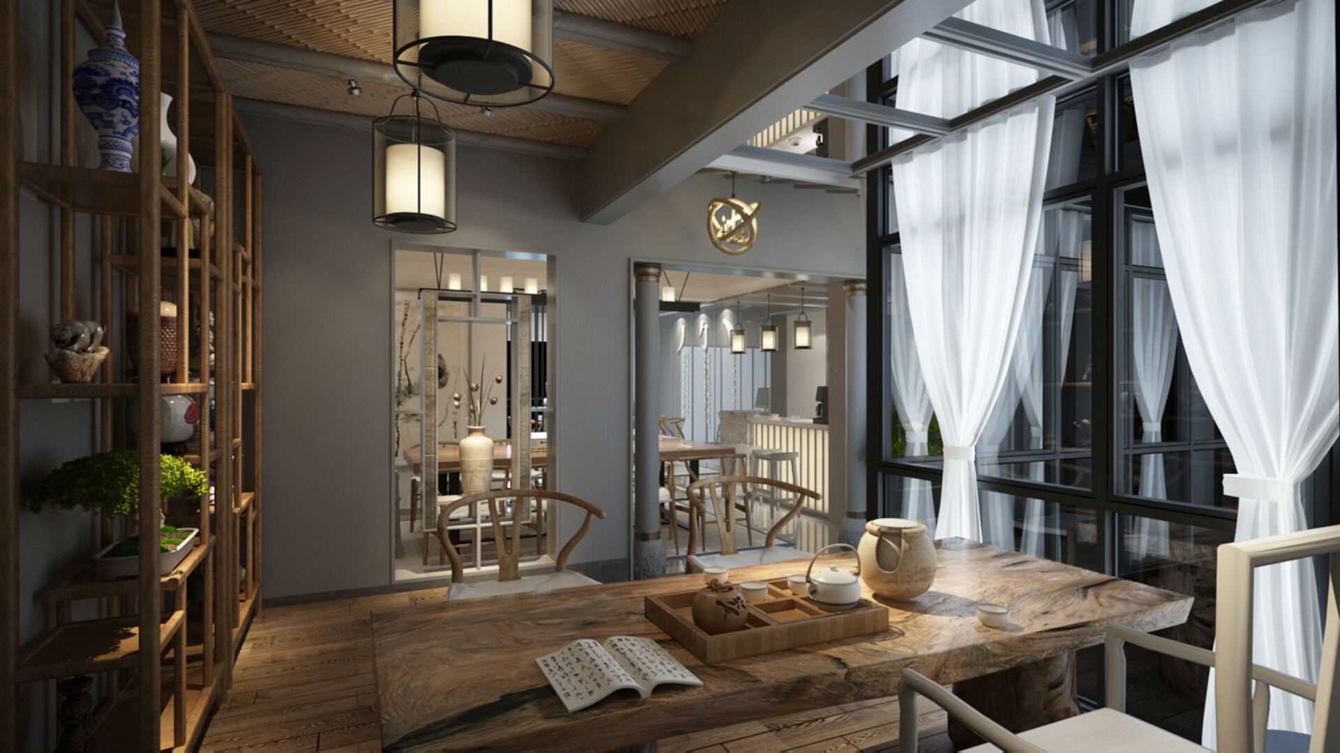 ArtStation - Office interior scene