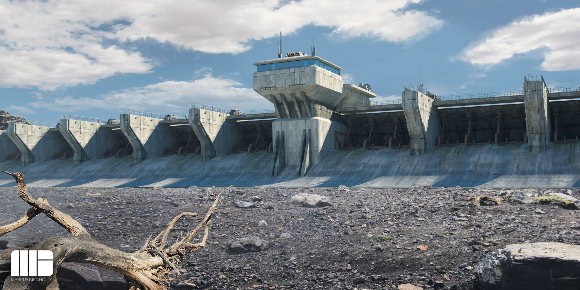 ArtStation - Dam Design