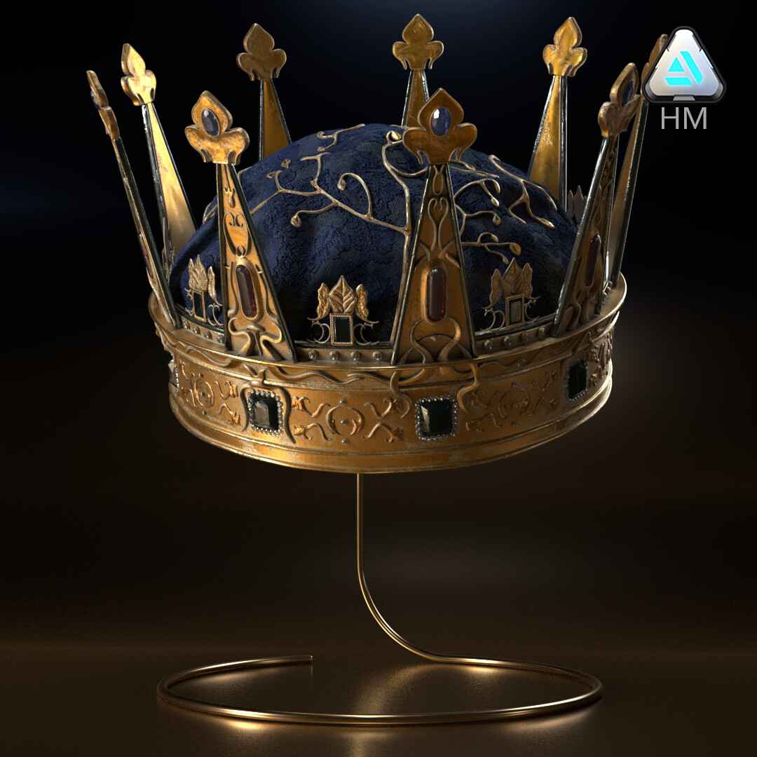 ArtStation - King Arthur's Crown - The Legend of King Arthur Challenge