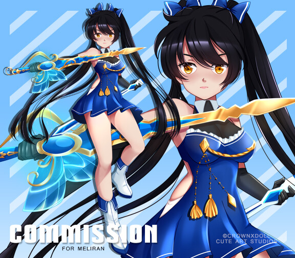 ArtStation - Blue OC