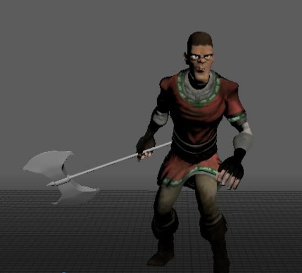 ArtStation - Game Rigging + Animation test