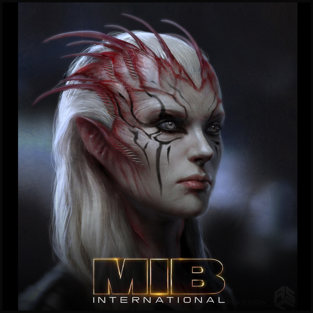 ArtStation - MIB International: Riza part 3