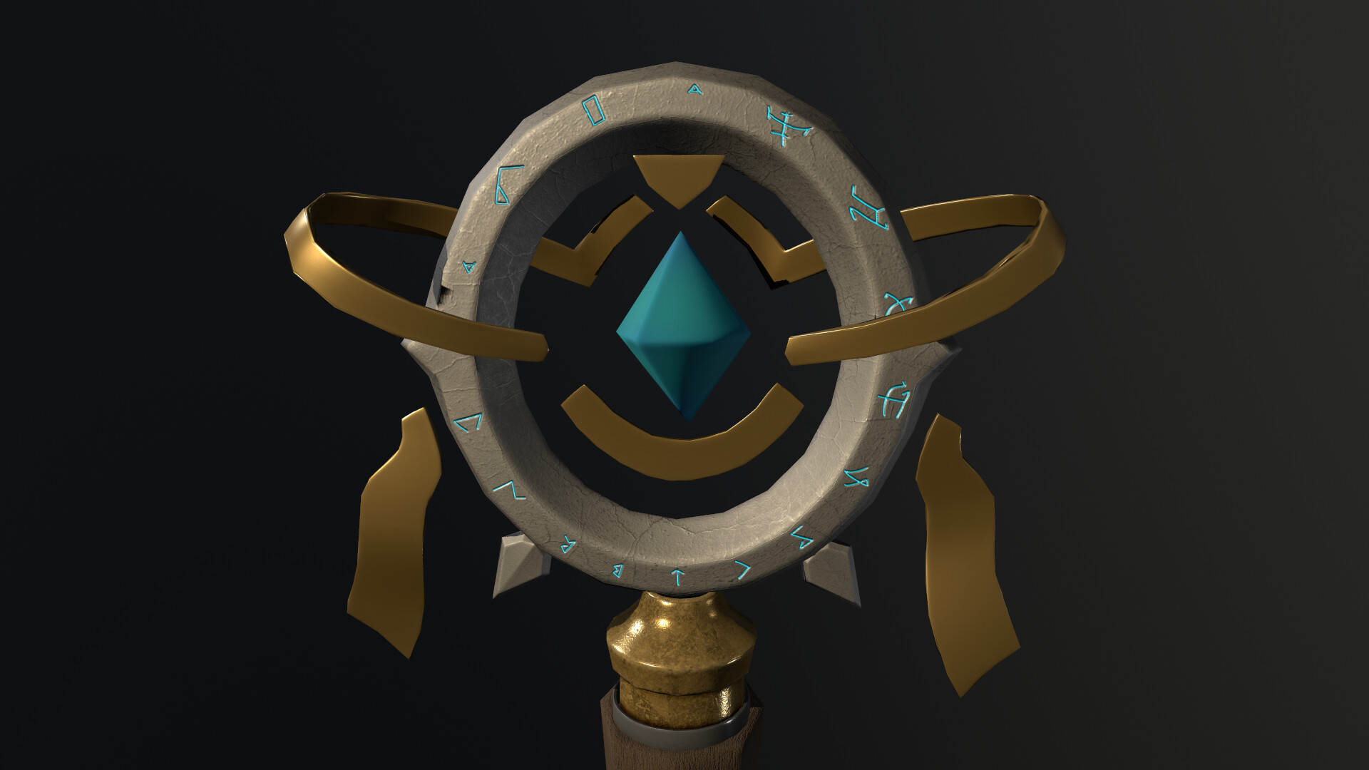 ArtStation - Mage Staff