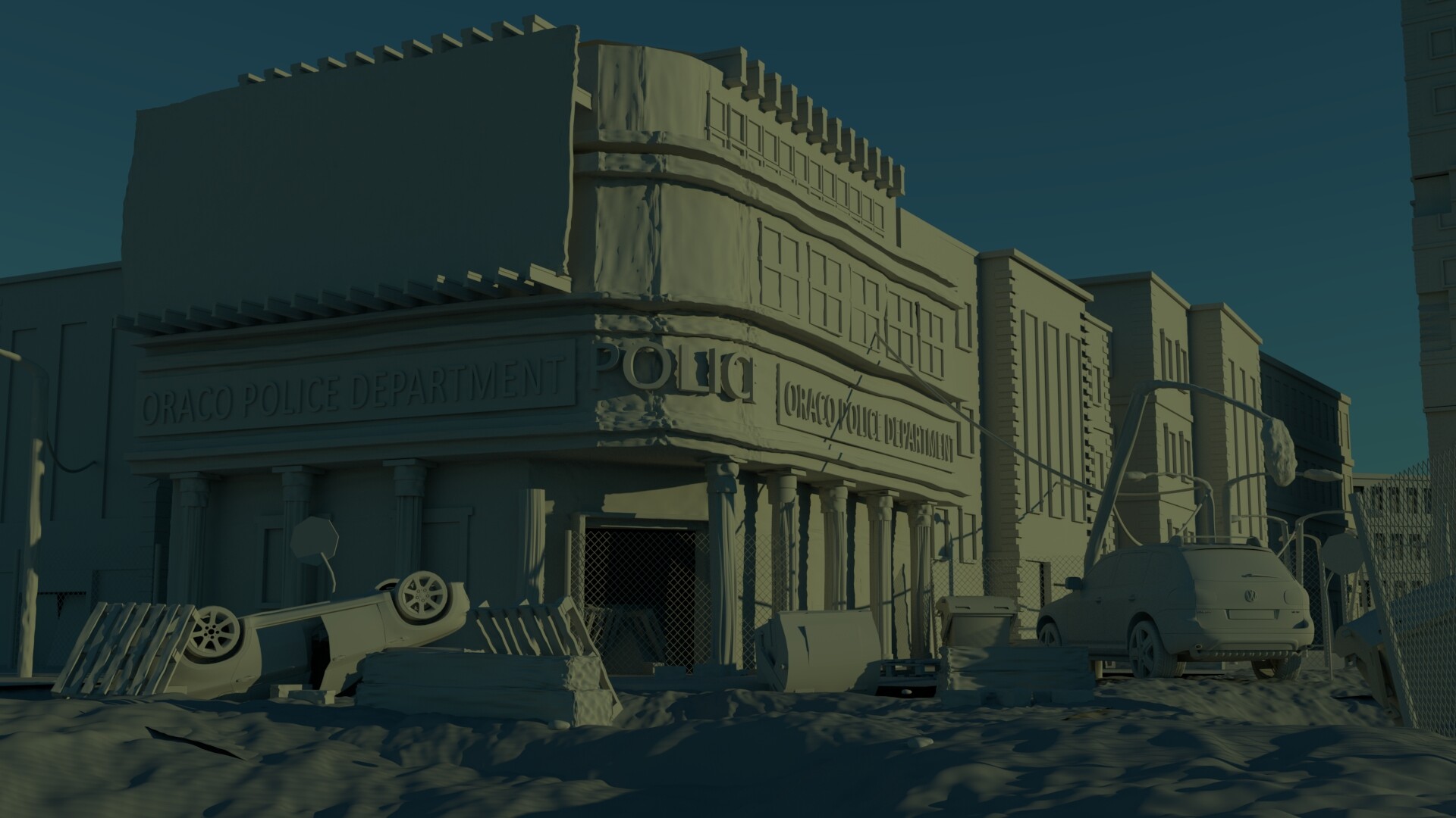 ArtStation - The forgotten city of ORACO