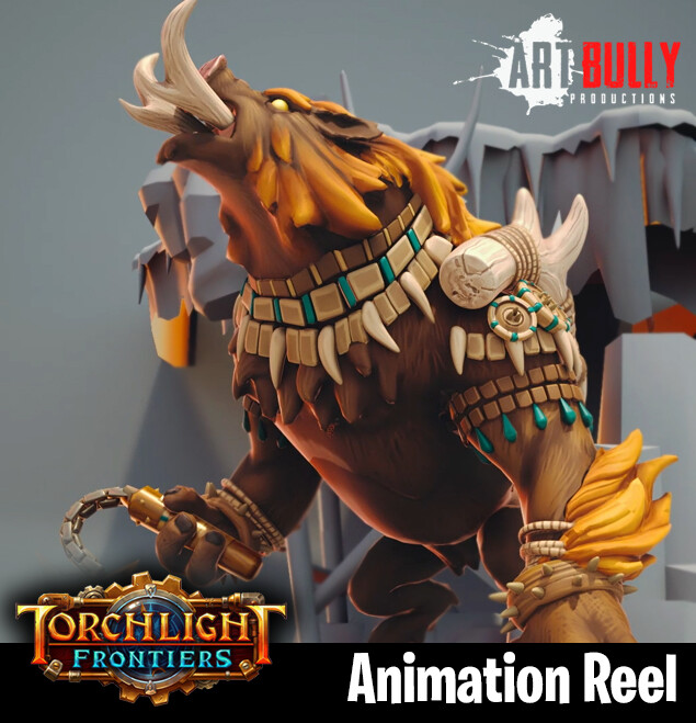ArtStation - Torchlight Frontiers - NPC - Animation Reel R2